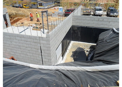 Concrete waterproofing membrane Auckland North Shore Hamilton